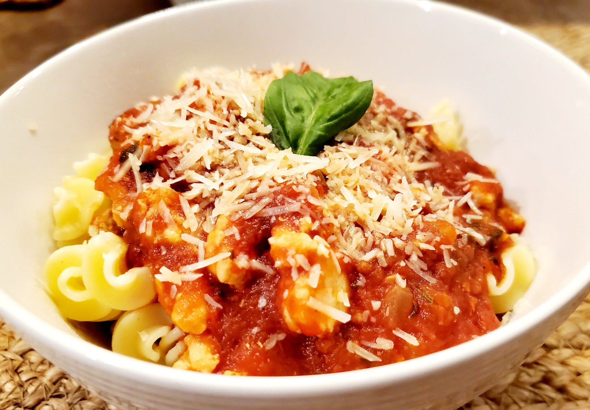 Ground Chicken Bolognese & Pasta | Springer Mountain Farms